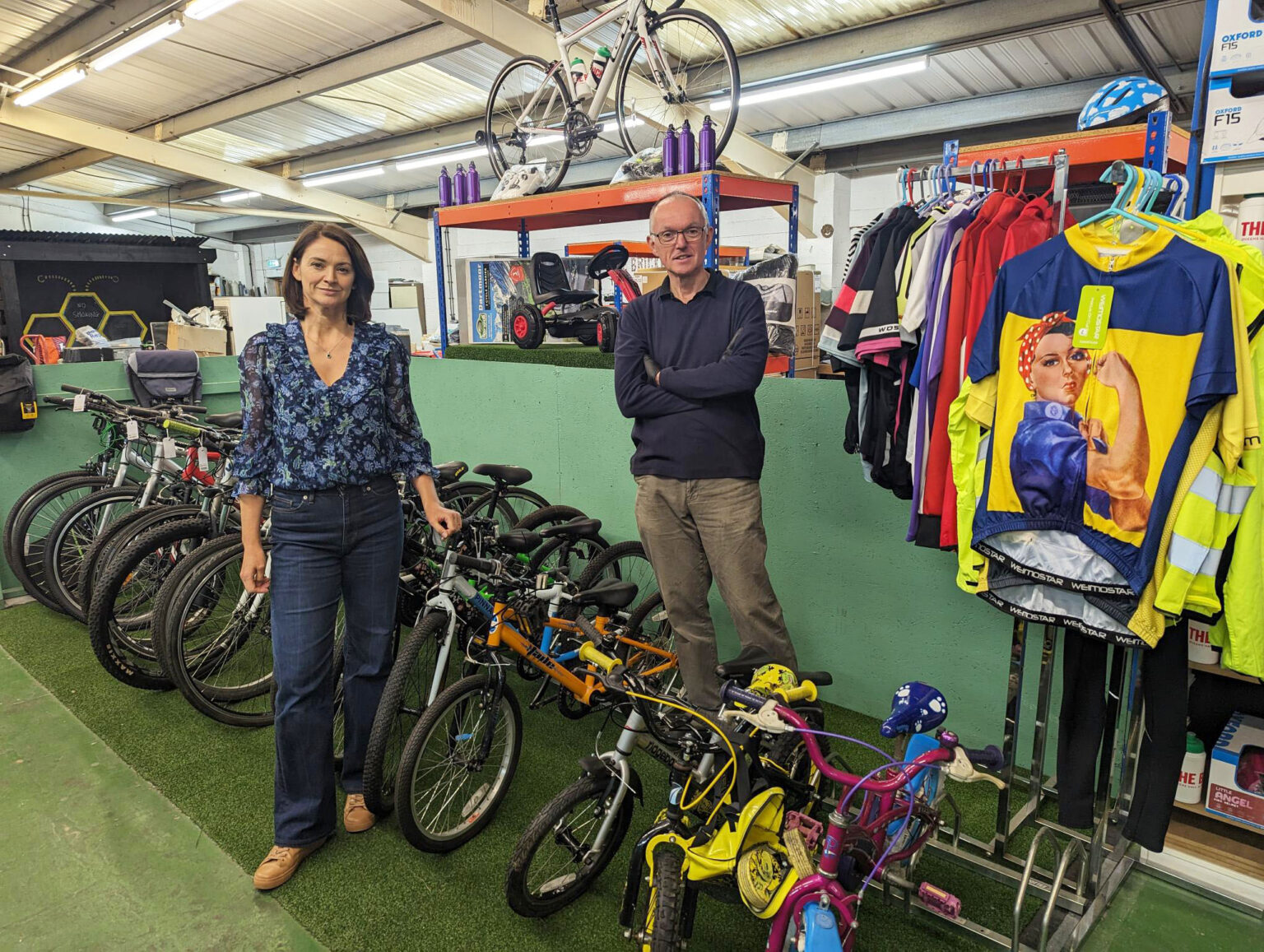 Saddle up as the Gearing Up pop-up bike shop comes to the Grand Arcade ...